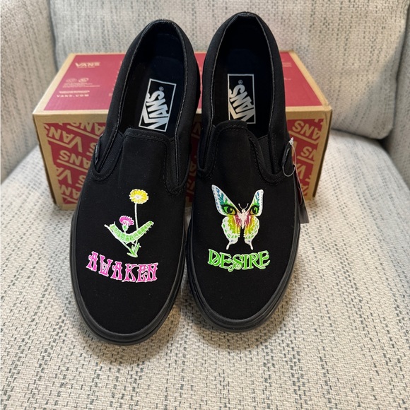 Vans | Shoes | Vans Classic Slipon Platform Morph Glow In The Dark ...